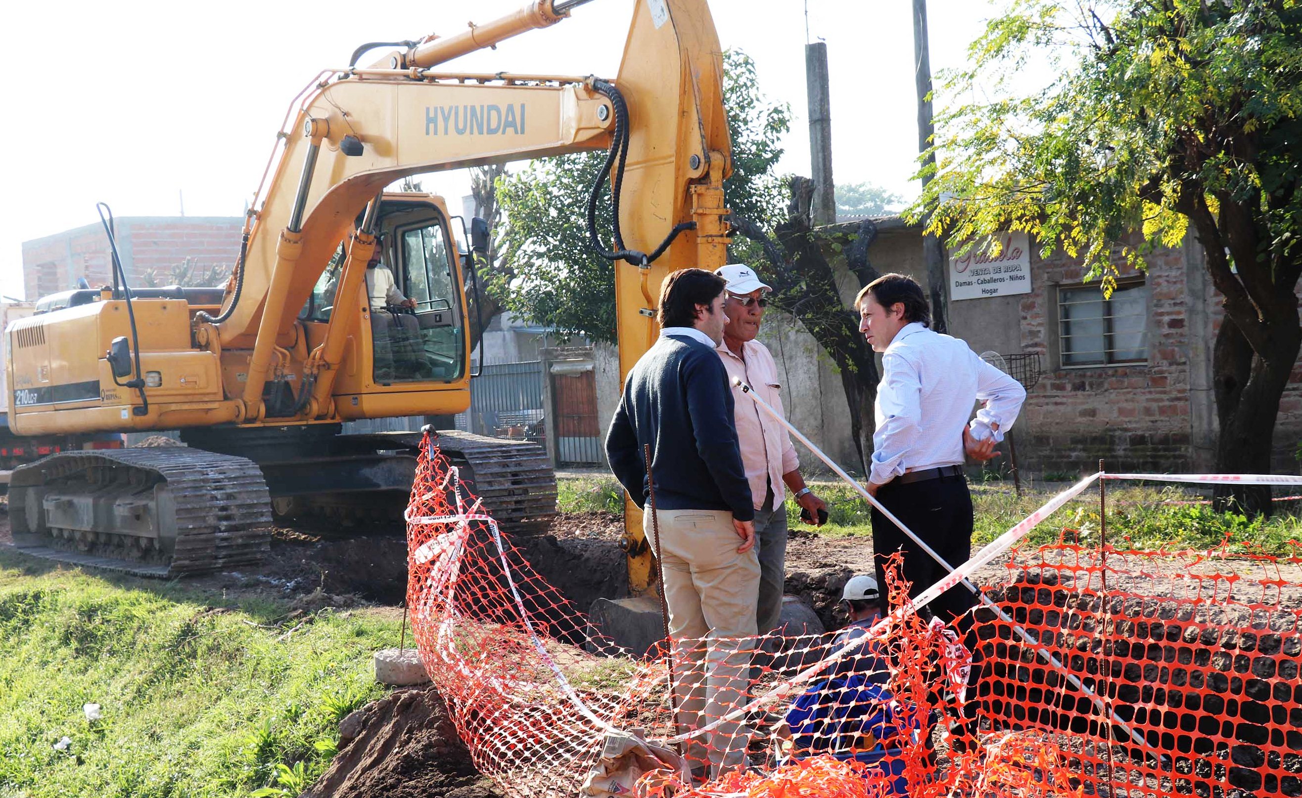 San Miguel: empezó una nueva obra hidráulica en Ciudad Santa María ...